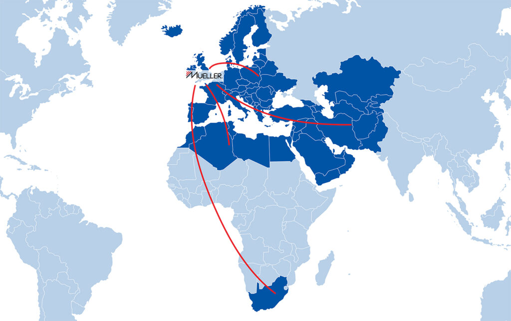 Europe Service Area - Mueller Electric